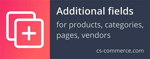 Additional object fields/tabs - add-on for cs-cart